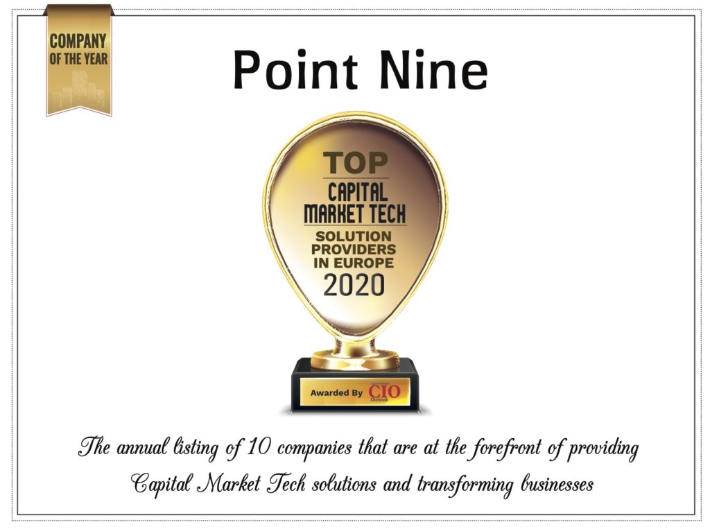 Point Nine: Company Of The Year - Capital Market Tech 2020 › Point Nine